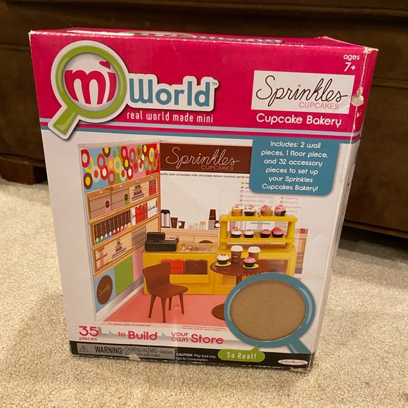 Toys | Mi World Real World Made Mini Sprinkles Cupcakes Bakery ...